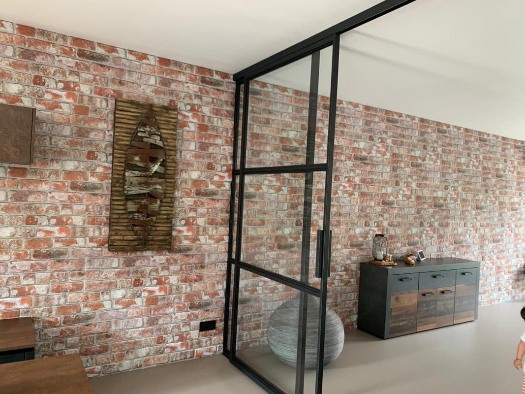 Wandverkleidung Steinoptik 3D Wandpaneele Backsteinoptik Klinker EPS ...