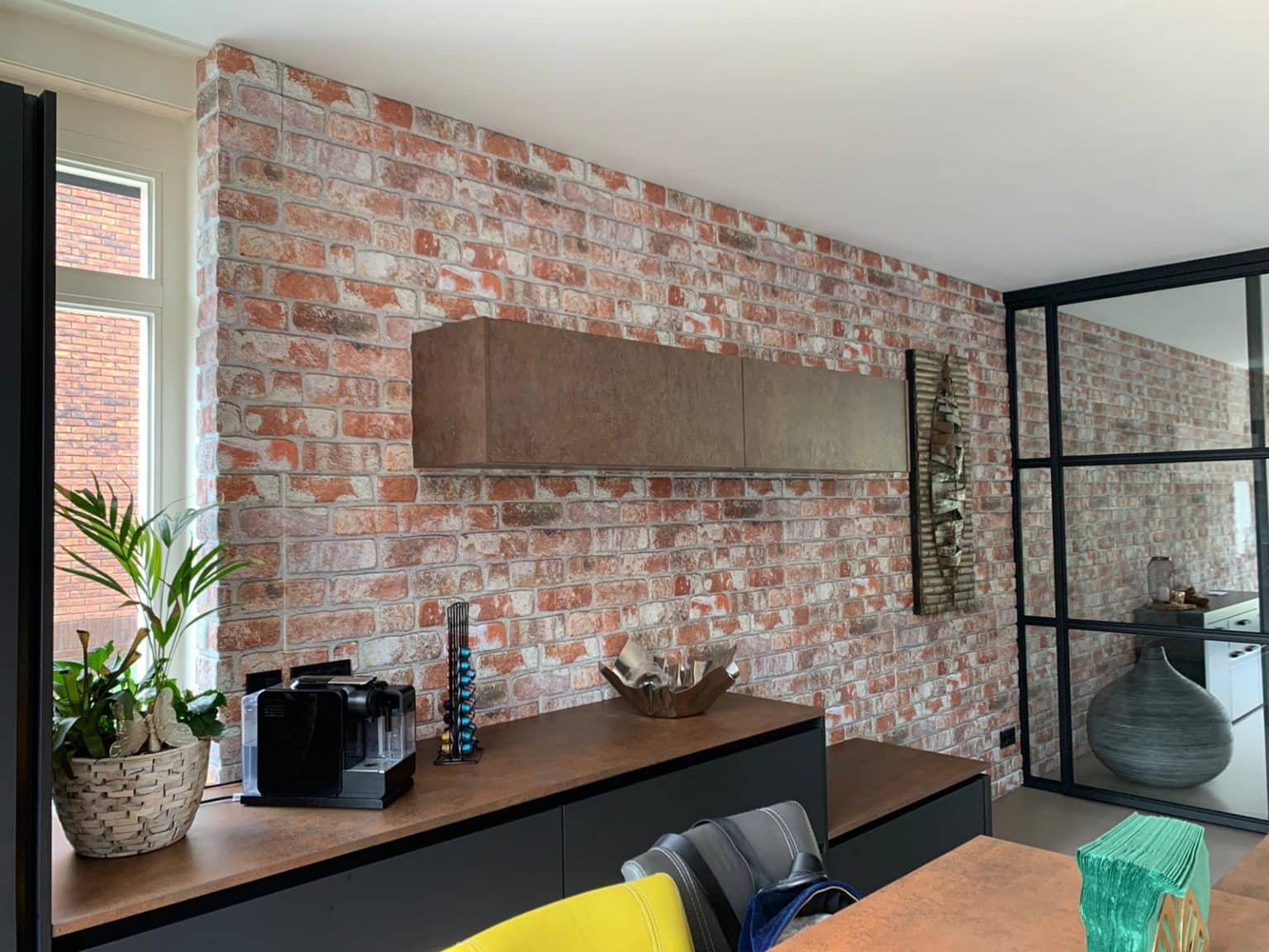 Wandverkleidung Steinoptik 3D Wandpaneele Backsteinoptik Klinker EPS ...